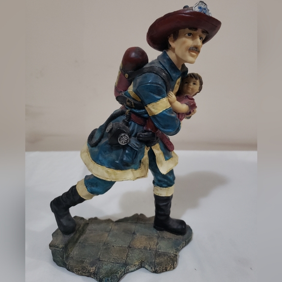 Accents | Resin Fireman Statue | Poshmark